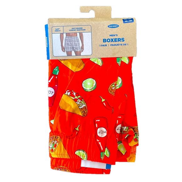 Old Navy | Underwear & Socks | Mens Taco Tuesday Boxer Shorts Size ...